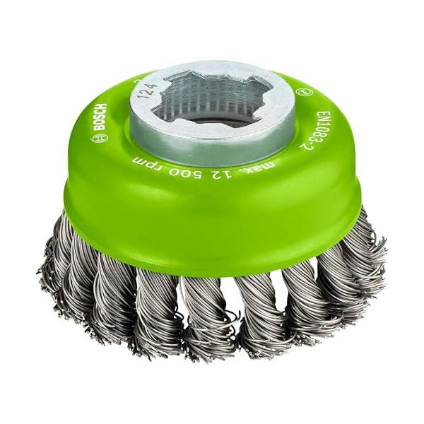 ステン0.5mmφ・ツイスト-/-/2608620729・Style:ステン0.5mmφ・ツイスト・パッケージ個数:1・外径:75mmφ・ワイヤー:ステン0.5mmツイスト・最高使用回転数:12 500回転/分・砥石交換システム:X-LOC...