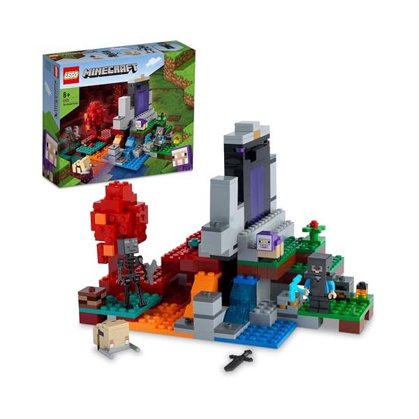 荒廃したポータルマルチカラー/-/21172・パッケージ個数:1・レゴマインクラフト 荒廃したポータル(21172)には、スリルいっぱいのポータル 別次元へと導く危険な旅を楽しめる機能を搭載しています。・スリルいっぱいの古代のポータルは、ア...