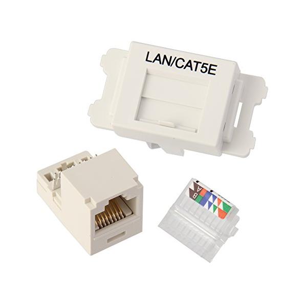 白/-/JAOSSP58MWY・Color:白・パッケージ個数:1・短い奥行で施工性が向上します。・標準的な壁用JISプレ-トに取り付け可能です。・防じん用のばね式スライドシャッタ-付です。・色:白・導体外径:φ0.5mm(AWG24)~φ...