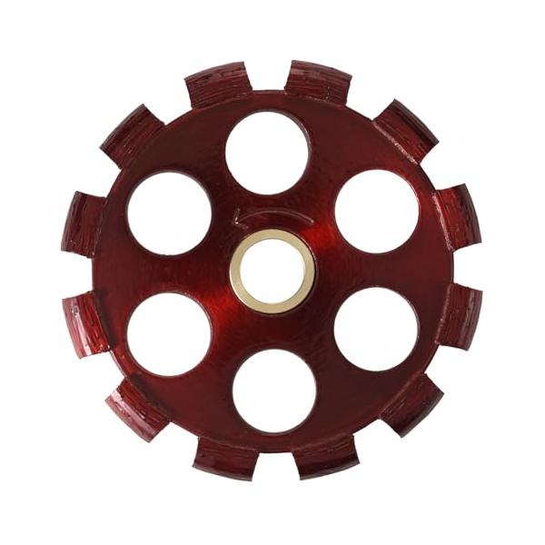 単品レッド/通常品/TKG-1305680・Size:通常品Style:単品・パッケージ個数:1・コンクリート・モルタル壁面の広く大きなひび割れ補修に・外径:100mm・刃厚:10mm・穴径:φ20mm(付属リング:φ15mm)・最高使用回...