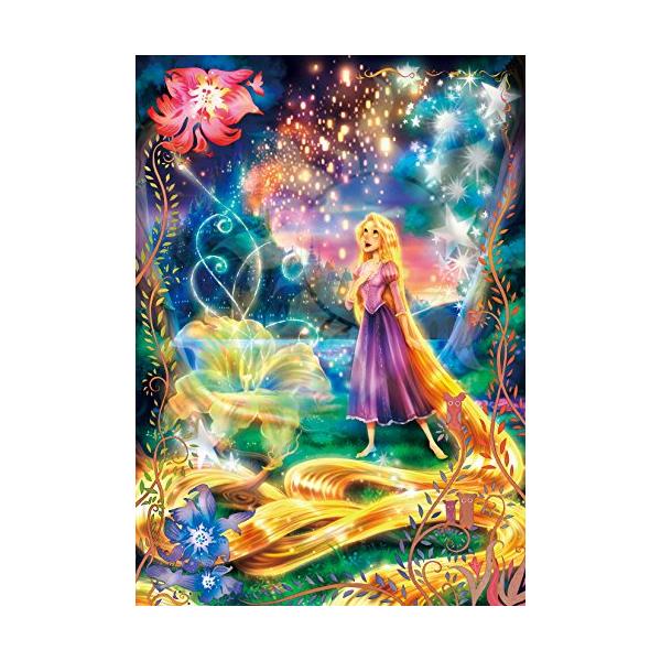 輝く魔法の髪輝く魔法の髪 光るジグソー/108ピース/D-108-782・Style:輝く魔法の髪・パッケージ個数:1・本体サイズ :18.2x25.7cm・(C)Disney