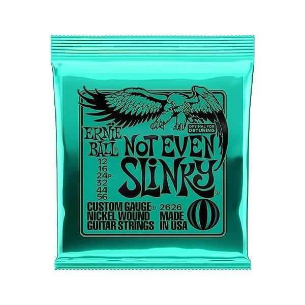 1パックノットイーブン(12-56)/ノットイーブン(12-56)/P02626・Size:ノットイーブン(12-56)Style:1パック・パッケージ個数:1・アーニーボール・スリンキーは、スラッシュ、ジミー・ペイジ、メタリカ、エリック・...