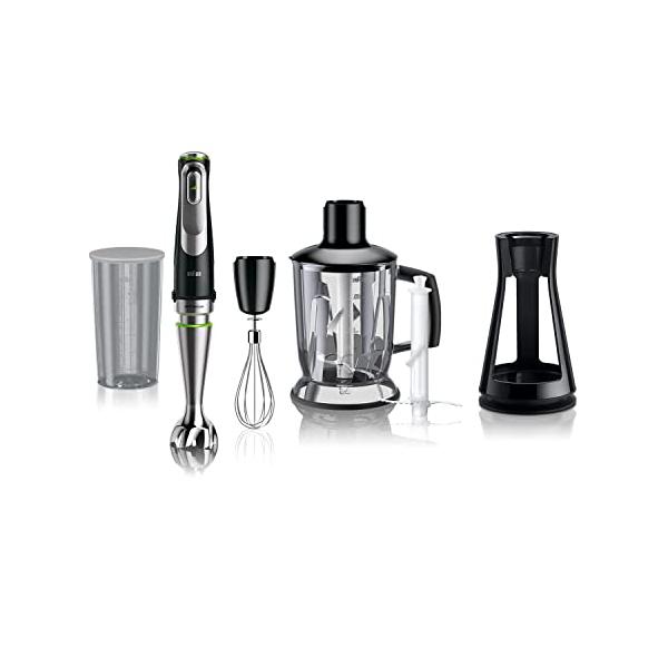 4) フラッグシップ(500W)ブラック/シルバー/ライトグリーン/-/MQ9145XS・Style:4) フラッグシップ(500W)PatternName:6) つぶす・混ぜる・きざむ・泡立てる・砕く・パッケージ個数:1・業界最大級500...