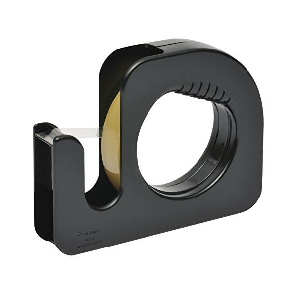 単品テープカッターブラック/大巻/TC-20CB6・Color:ブラックSize:大巻Style:単品テープカッターPatternName:単品・パッケージ個数:1・サイズ幅18mm×25m巻・基材セロハン・粘着剤ゴム系・カッターPS、金属...