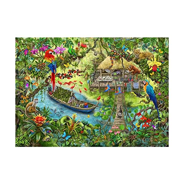 368ピース ジャングル探検368ピース ジャングル探検 エスケープパズル・キッズ 17245 0 カラフル/-/6172450・Color:368ピース ジャングル探検 エスケープパズル・キッズ 17245 0 カラフル・完成サイズ：68...