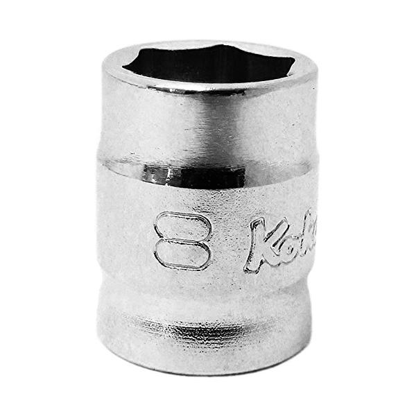 対辺寸法:8mm-/差込角 : 6.35mm/2400MZ-8・Size:差込角 : 6.35mmStyle:対辺寸法:8mm・パッケージ個数:1・Ko-ken 2400MZ-8 Z-EAL 1/4 （6.35mm)差込 6角 ソケット 8mm