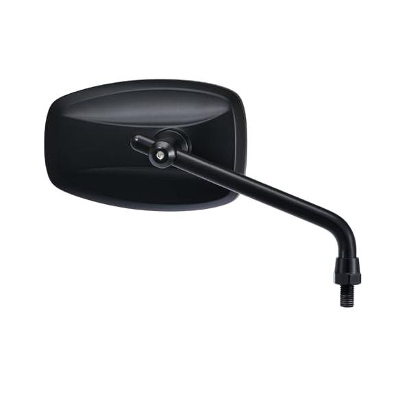パラレルブラック/正ネジ/15405・Style:パラレルColor:ブラックSize:正ネジ・パッケージ個数:1・用途耐震性と広角視認性をそなえたバイク用ミラー・仕様1直径12mmの極太ロッドを採用し、鏡の取付強度を高くすることで、振動の...