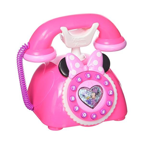 マルチ/ワンサイズ/89356・パッケージ個数:1・ディズニージュニアのMinnie's Happy Helpersに登場するビンテージ感があるピンクの電話。