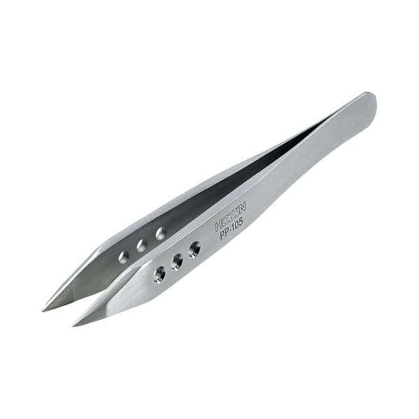 先端幅:0.5mm(ショートノーズ)シルバー/先端幅:0.5mm(ショートノーズ)/PP-105・Style:先端幅:0.5mm(ショートノーズ)・パッケージ個数:1・??ショートボディでも高剛性・強力保持 PP-105は全長110mmのシ...