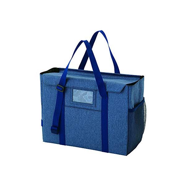 オフィスキャリングトートネイビー/W350×D150×H260mm/NOP-T01NV・Color:ネイビーStyle:オフィスキャリングトート・パッケージ個数:1・スタイル:オフィスキャリングトート・社内移動用トートバッグ・ファイルや事務...