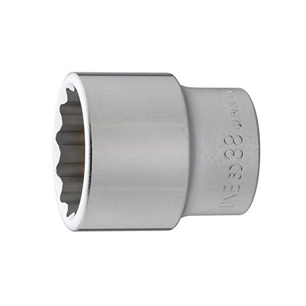 -/6D-38:二面幅:38mm/6D-38・Size:6D-38:二面幅:38mm・パッケージ個数:1・対辺寸法(mm):38・差込角(mm):19.0・全長(mm):60