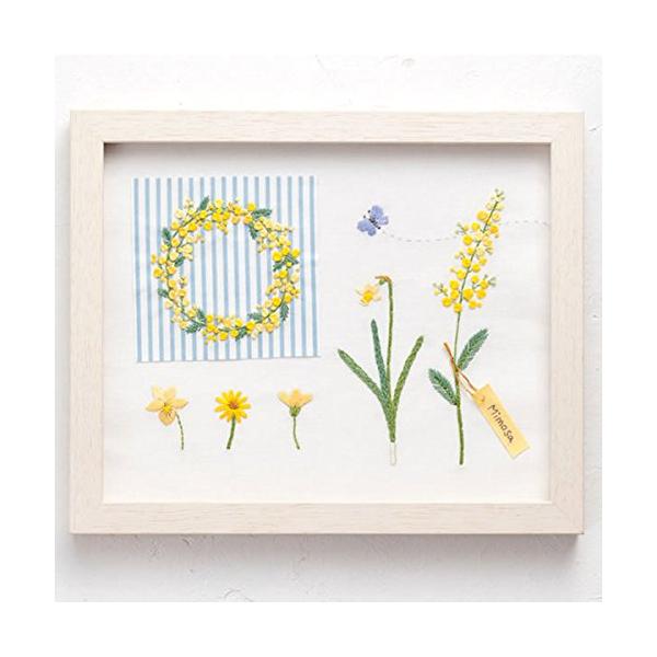 リアルな伝統的なスタイルYELLOW (イエロー)/フレーム内寸 : タテ21.2×ヨコ26.2cm・フレーム外寸 : タテ23.6×ヨコ28.6cm/962・Color:YELLOW (イエロー)・原産国:日本(刺しゅう布、糸、針、布、リ...