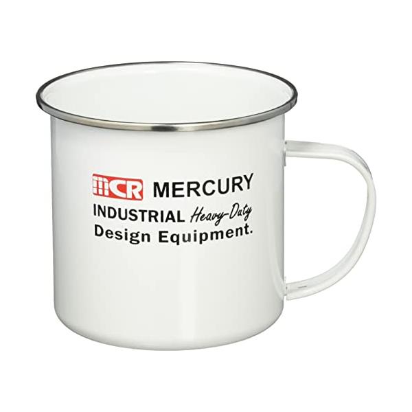 マグカップホワイト/9×13×10cm/ME049582・パッケージ個数:1・サイズ:約9×13×10cm・材質:エナメル・スチール・原産国:中国