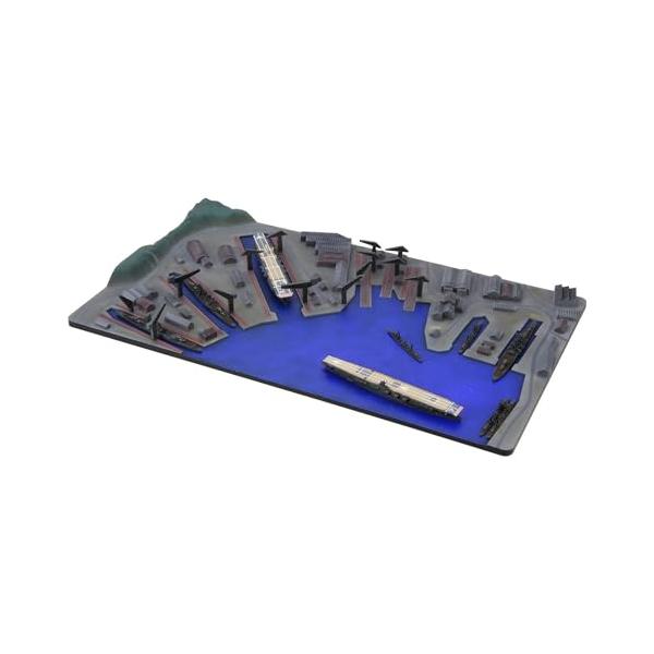 組み立て佐世保軍港/4968728401294/軍港-2・Color:佐世保軍港・プラモデル・スケール1/3000