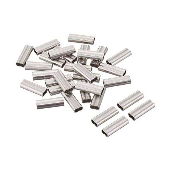 -/-/TYP20A・パッケージ個数:1・専用圧着工具:無し(市販品で可)・適合ワイヤ径(mm):2.0・適合ワイヤ径(mm):2.0・ステンレス(SUS304)製のオーバルスリーブです。・ステンレス(SUS304)