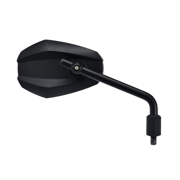 エッジブラック/正ネジ/衝撃緩衝装置/99260・Style:エッジColor:ブラックSize:正ネジ/衝撃緩衝装置・パッケージ個数:1・用途耐震性と広角視認性をそなえたバイク用ミラー・仕様1直径12mmの極太ロッドを採用し、鏡の取付強度...