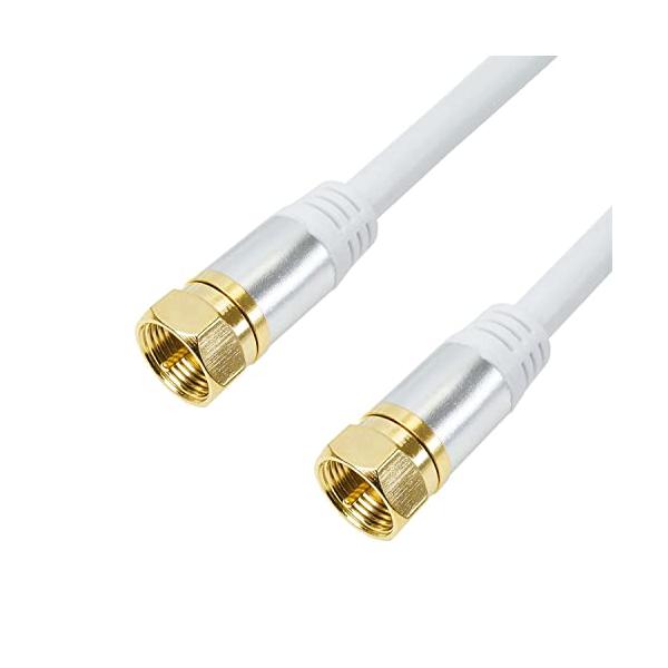 ネジ式-ネジ式ホワイト(両側ネジ式)/3m/AC30-368WH・Color:ホワイト(両側ネジ式)Size:3m・パッケージ個数:1・●ケーブル規格：S-4C-FB ●コネクタ規格：F型・●コネクタ形状：両側ネジ式（金メッキ仕様） ●コネ...