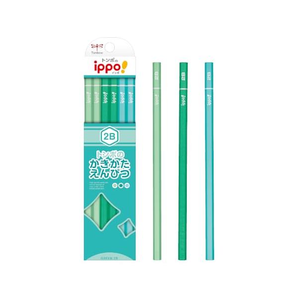 2Bグリーン/単品/KB-KPN04-2B・Color:グリーン・パッケージ個数:1・特長ノンキャラクター指定の学校に最適/お子様が楽しく使えるカラフルデザイン/シンプルで空きにくいデザイン・硬度2B 鉛筆の長さ176mm・軸六角軸・入数鉛...