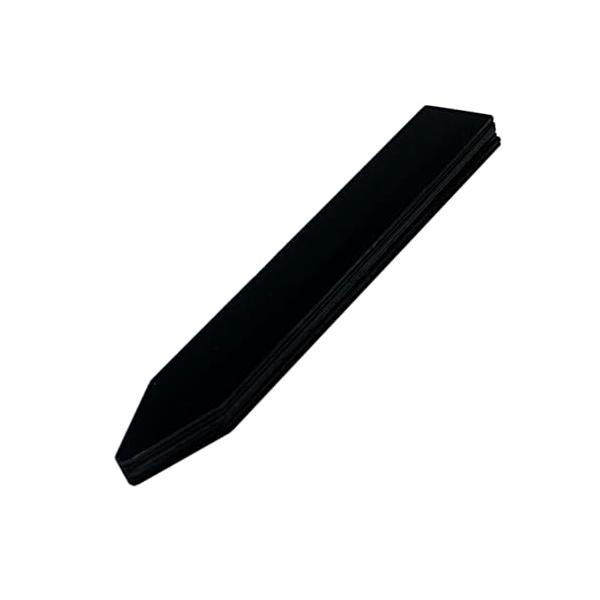 マットブラック/10.5cm/727696・パッケージ個数:1・用途:植物の名前を書き込みたいときや、種を蒔いた日などの記録に・サイズ(約):D105×W15×H0.5mm・重量(約):0.5g(1枚あたり)・色:マットブラック・仕様:立型タイプ