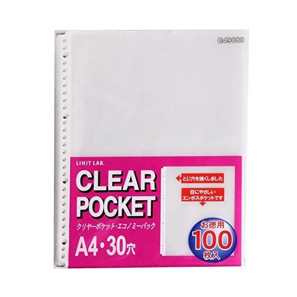 通常厚透明/A4(100枚)/G49080・Size:A4(100枚)Style:通常厚PatternName:単品・パッケージ個数:1・入数100枚・サイズA4・穴数30(2・4)穴・型式縦型・寸法幅230mm×高さ302mm