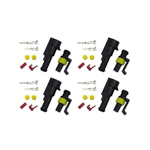 4個-/-/955202・Style:4個・パッケージ個数:1・参考適合車種 汎用品(自動車、バイクなど)・コネクター・商品の重量:?44 g・メーカー:バイクパーツセンター(Bike Parts Center)・ブランド:バイクパーツセン...