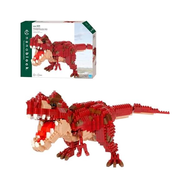 ティラノサウルス レックスレッド/-/NAN22141・PatternName:ティラノサウルスレックスDX・パッケージ個数:1・世界最小級ブロック・パッケージ内に含まれる商品の数: 850・組み立てる必要がある・生産国:中国