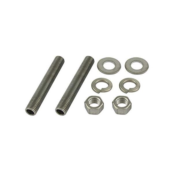 -/M10×65mm/010101-65・Size:M10×65mm・パッケージ個数:1・材質:ステンレス・サイズ:M10X65 P1.25 スタッドボルト・内容:スタッドボルト(2本)M10ナット(2個)スプリングワッシャー(2枚)平ワッ...