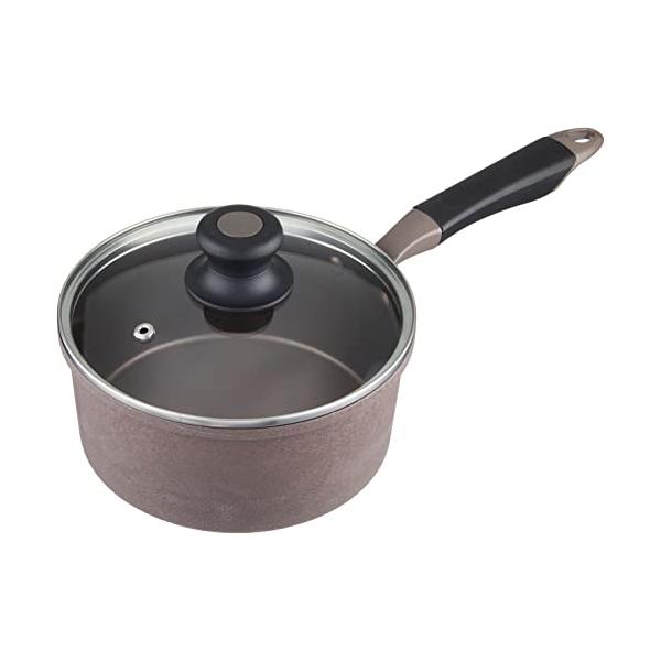 アイスフラワーブラウン/18 cm/ND-8299・Size:18 cmPatternName:ソースパン/片手鍋・パッケージ個数:1・商品サイズ：幅36×奥行19×高さ11.5cm/重量：0.89kg・素材・材質：本体/アルミニウム合金 ...