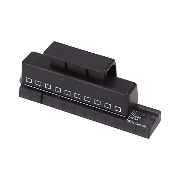 角穴/10穴式角穴/1枚/-/P1601・Style:角穴/10穴式・パッケージ個数:1・商品 ツイストノート用穴あけパンチ・用紙ごとの穴あけ回数 A4・34穴:4回、セミB5/B5とA5・24穴:3回・穿孔枚数 1枚・規格 国際標準1/3...