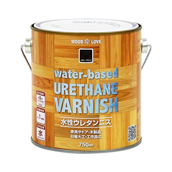 エボニーブラック/750mL/-・Size:750mLColor:エボニーブラック・パッケージ個数:1・容量:750ML・カラー:エボニーブラック・用途:屋内木部用・塗り面積:約9m2 タタミ約6枚分(2回塗り)・乾燥時間:約1時間