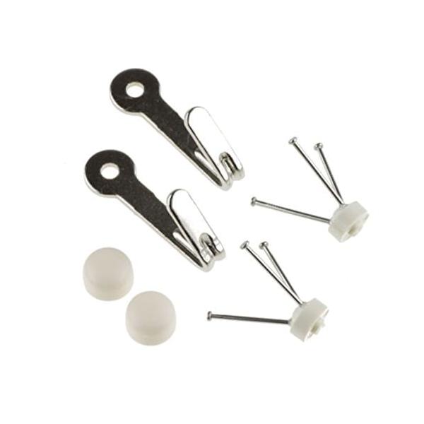 Jフックホワイト×シルバー/S(シングル)/4292・Color:ホワイト×シルバーSize:S(シングル)Style:Jフック・パッケージ個数:1・S(シングル)・入り数:1パック(2個入)・種類: 単品・パッケージ重量: 0.02 kg