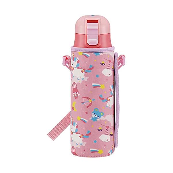 直飲みリトルユニコーン/470mlカバー/KSDC4-A・Color:リトルユニコーンSize:470mlカバー・パッケージ個数:1・サイズ:ボトル=直径6.7×高さ22.6cm ボトルカバー=直径6.7×高さ18.5cm・素材・材質:ボト...