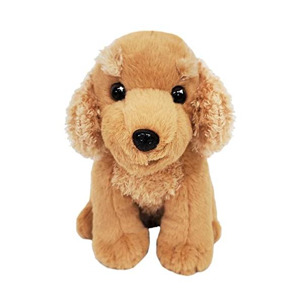 ダックスブラウン　ベージュ/サイズ：18cm×12cm×20cm/53118・Style:ダックス・ベストエバーの技術と表現力を存分に発揮したプレミアムパピーシリーズのおすわり固定タイプです。・タイプ・カラー：ダックス・サイズ：18cm×1...