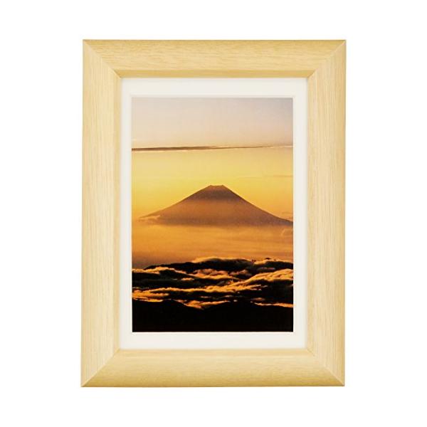 木製ベージュ/ハガキ/66714・Color:ベージュSize:ハガキStyle:木製・パッケージ個数:1・型番:66714・外寸:178×135mm・内寸:138×95mm・マット外寸:148×105mm・マット内寸:120×83mm