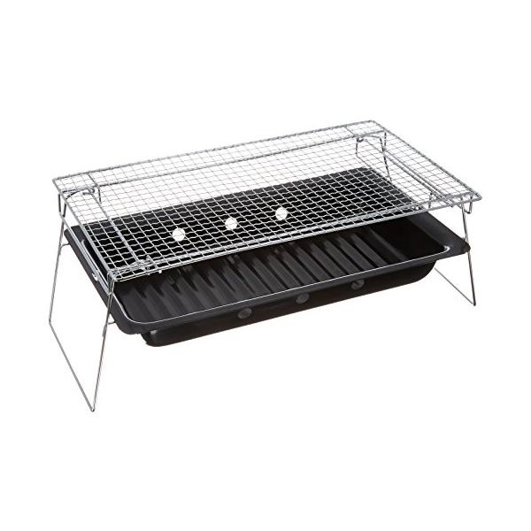 -/2人用/M-6499・パッケージ個数:1・重量:(約)900g・サイズ:(約)組立サイズ/幅430×奥行250×高さ170mm、収納サイズ/幅430×奥行250×高さ65mm、アミサイズ/430×250mm・材料:本体/鉄(エポキシ樹脂...