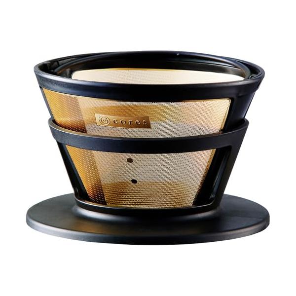 通常/2-8杯用/C286BK・Size:2-8杯用Color:通常・パッケージ個数:1・Coresは、コーヒーを愛する人たちそれぞれに、スペシャルティコーヒーの多彩な個性をそのままに伝える、コーヒーツールブランドです。・コーヒーの、個性豊...