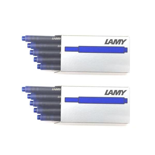 カートリッジインクブルー/5本入 2箱/LT10BLU・Color:ブルー・パッケージ個数:1・LAMY カートリッジインク・品番：LT10BLBK・色：ブルーブラック・入数：5本入×2個・「ラミー2000」をのぞく全てのラミー製万年筆に適...