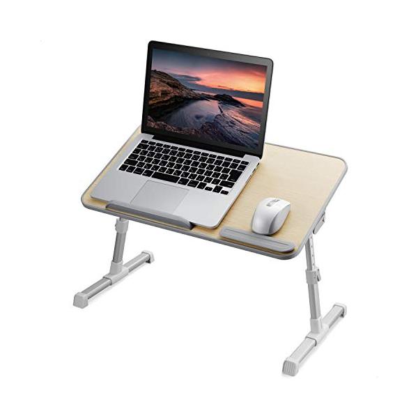 ラスティック52cm幅/約幅520×奥行300×高さ51mm　折りたたみ時。突起部を除く。/PCA-LTTT5230OAK・Color:52cm幅・パッケージ個数:1・床での使用はもちろん、ソファーやベッド上でも使える、高さ調整と天板の角度...