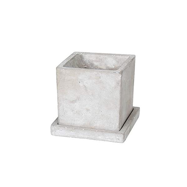 キューブプレーン/Large/A655-758LPL・Color:プレーンSize:LargeStyle:キューブ・パッケージ個数:1・サイズ : L、高さ135×幅140×奥行140mm、ポット : 高さ125×幅120×奥行120mm、...