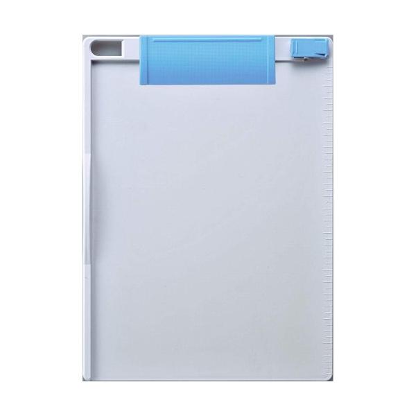 ブルー/-/CB-544-BL・PatternName:単品・パッケージ個数:1・充実の多機能とカラーバリエーション・機能満載のクリップボード。・普通用紙約30枚保持・吊り下げフック穴・万能ペンホルダー