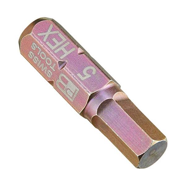 -/5mm/PB SWISS TOOLS・パッケージ個数:1・全長(mm)：25 対辺(mm)：5 差込角：1/4インチ(6.3mm)hex 軸長(mm)：7.5 刃先：[[(+)]]0 差込角：1/4インチ(6.3mm)hex 刃先：［［...