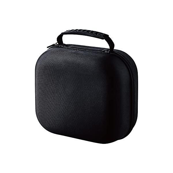 モダン収納ケース/-/VR-Q2BOX01BK・パッケージ個数:1・本体・付属品を一式持ち運べるOculus・Meta Quest 2用耐衝撃ケースです。・軽くて衝撃に強いEVA素材を使用しています。・持ち運びに便利なハンドル付です。・取り...