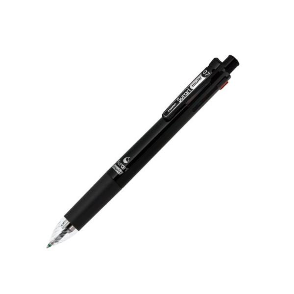 黒/-/P-B4SA11-BK・PatternName:単品・パッケージ個数:1・4色エマルジョンボールペン（黒・赤・青・緑）＋シャープペン・線幅：ボール径0.7mm／シャープ芯0.5mm・本体重量：16.6g・ボールペン替芯：EK-0.7...