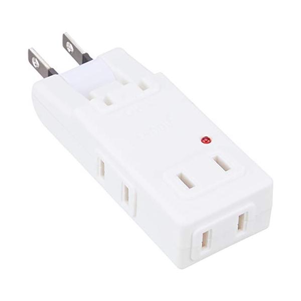 -/-/HS-AKS4PBT-W・パッケージ個数:1・コンセント:4個口(br)プラグ形状:フリープラグ(br)15A 125V 合計1500ワットまで