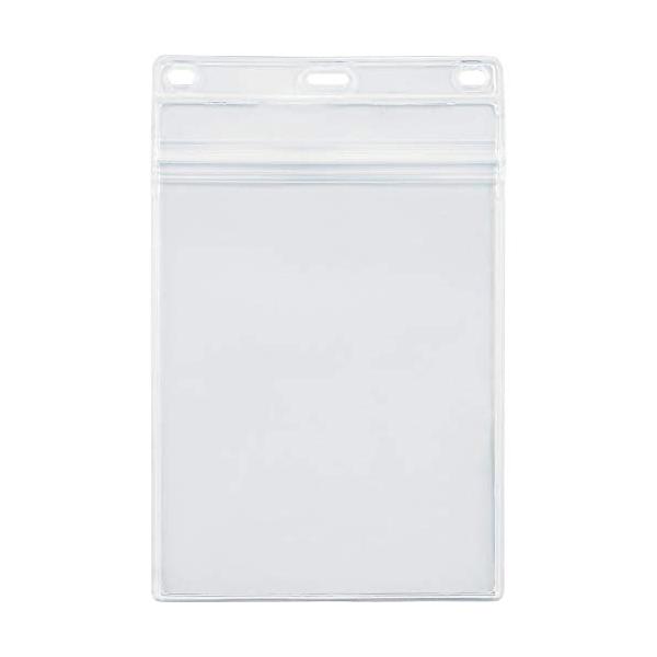 NX-128レッド/-/NX-128・Style:NX-128・パッケージ個数:1・はがきがきれいに入るハガキ用サイズの名札ケース・チャック付きだから中紙の落下を防止し、水やホコリからも保護します。・ケース外寸W114×H176mm・ケース...