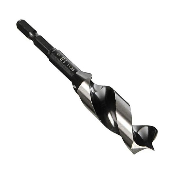 単品-/18.0mm/18mm・Size:18.0mm・パッケージ個数:1・仕様:6.35mm六角軸・対応機種:電気ドリル、充電インパクトドライバー、ボール盤・原産国:日本製・軸:普通鋼・刃:普通鋼