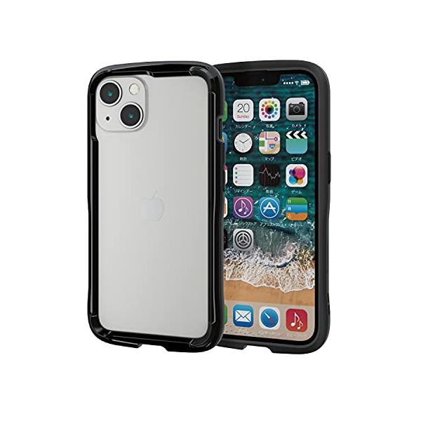 iPhone 13 / iPhone 14ブラック/-/PM-A21BTSLBBK・Color:ブラックStyle:iPhone 13 / iPhone 14・パッケージ個数:1・対応機種：iPhone13/iPhone14・全周に配置した...