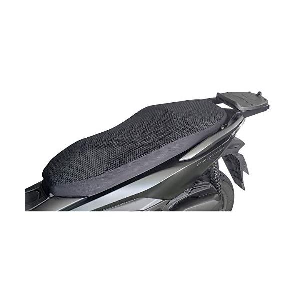 シートカバーブラック/2XL/09-352・Size:2XL・真夏のライディングに快適なシートカバーに新しいモデルを追加。・これまでの優れた通気性や振動軽減はそのままに、7サイズのサイズ展開で多種多様なモデルに装着可能。