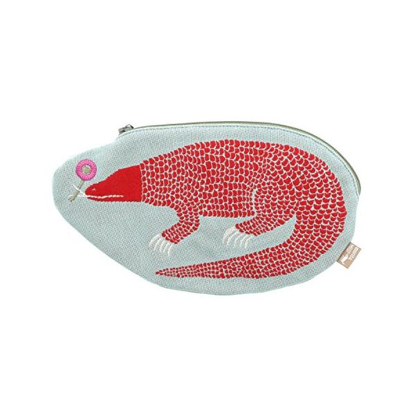 カジュアルコモドドラゴン/ポーチ/A-65935-90-B・Color:コモドドラゴン・パッケージ個数:1・本体サイズ:約22×13cm・素材・材質:(本体)綿100%、(裏地)ポリエステル100%・原産国:中国・morita MiW・柄:...