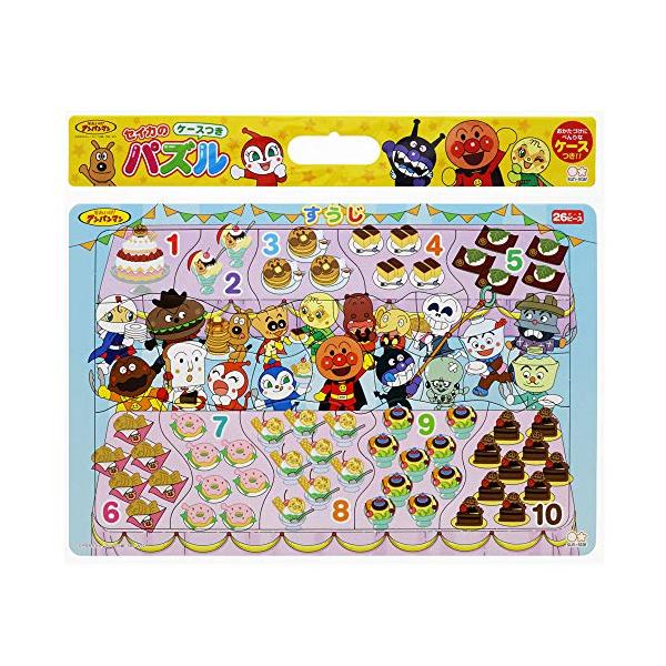 知育パズルすうじ-/1個 (x 1)/-・Size:1個 (x 1)Style:知育パズルすうじ・アンパンマンと一緒にすうじを覚えられる26ピースの知育パズルです。・パズルの難易度の目安になるわかりやすいマークが付いています。・パズルの難易...